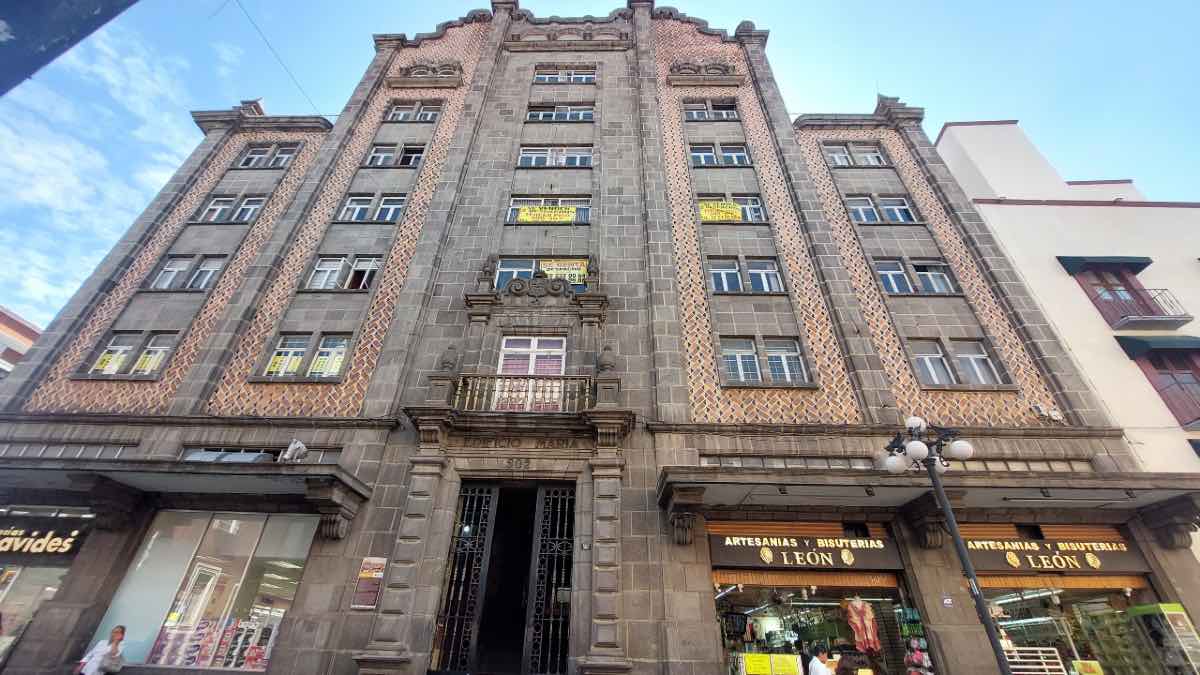 Edificio María, joya en la historia de la capital de Puebla