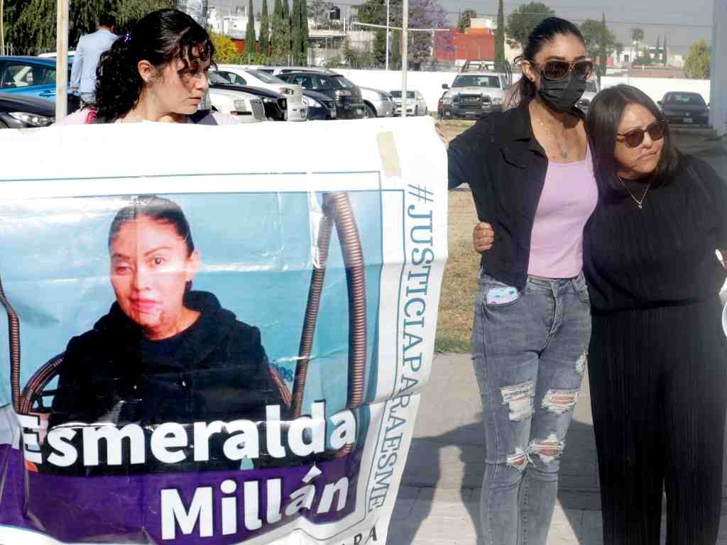Esmeralda Millán, víctima de violencia ácida en Puebla, espera ...