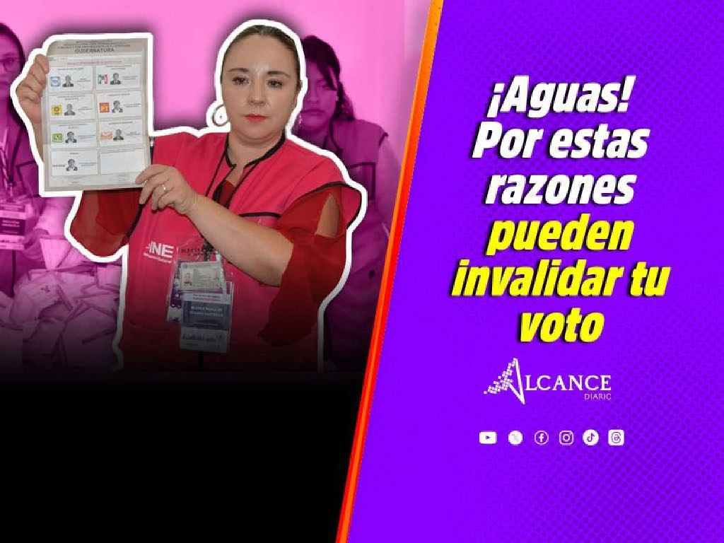 ¿Con dudas? Aquí te contamos cómo marcar tu boleta para que tu voto sí ...