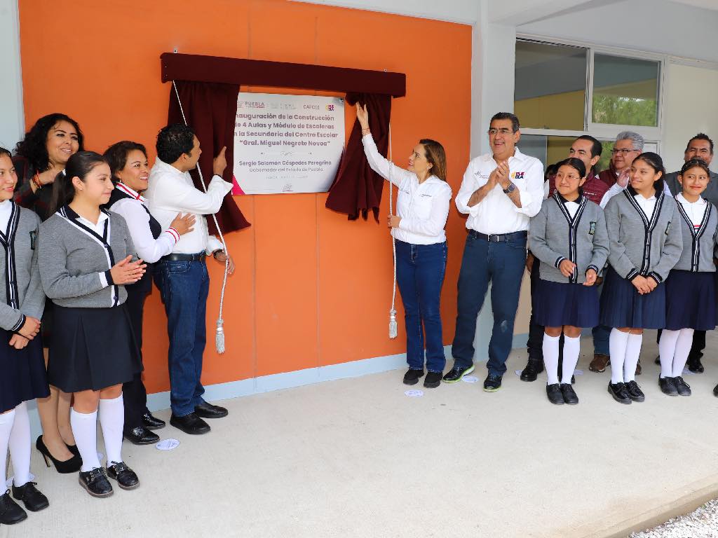 Inauguran techado y aulas en el Centro Escolar “General Miguel Negrete ...