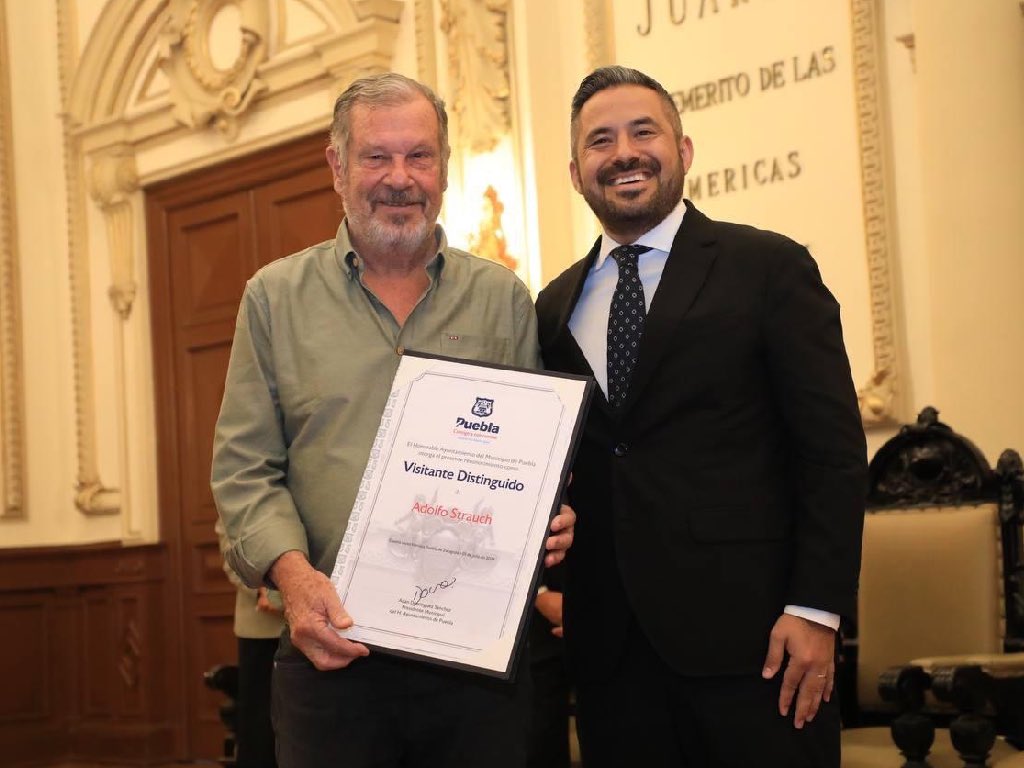 Reconocen a “Fito” Strauch, sobreviviente de Los Andes, como Visitante ...