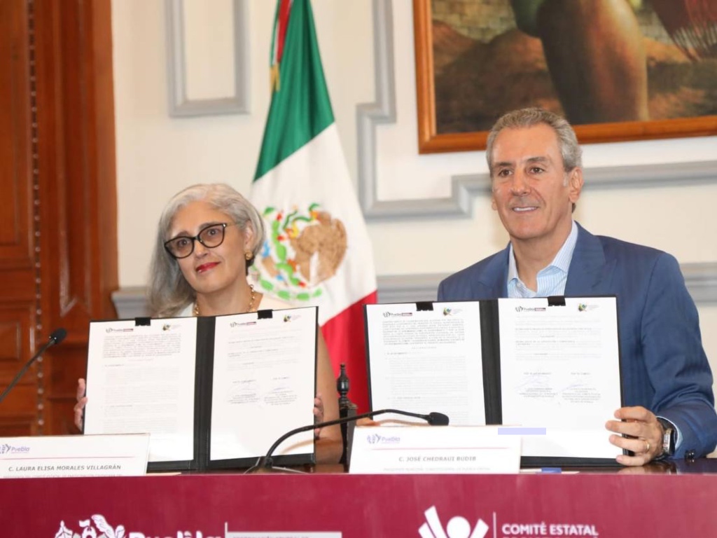 Pepe Chedraui firma convenio con el Comité Estatal de Participación ...