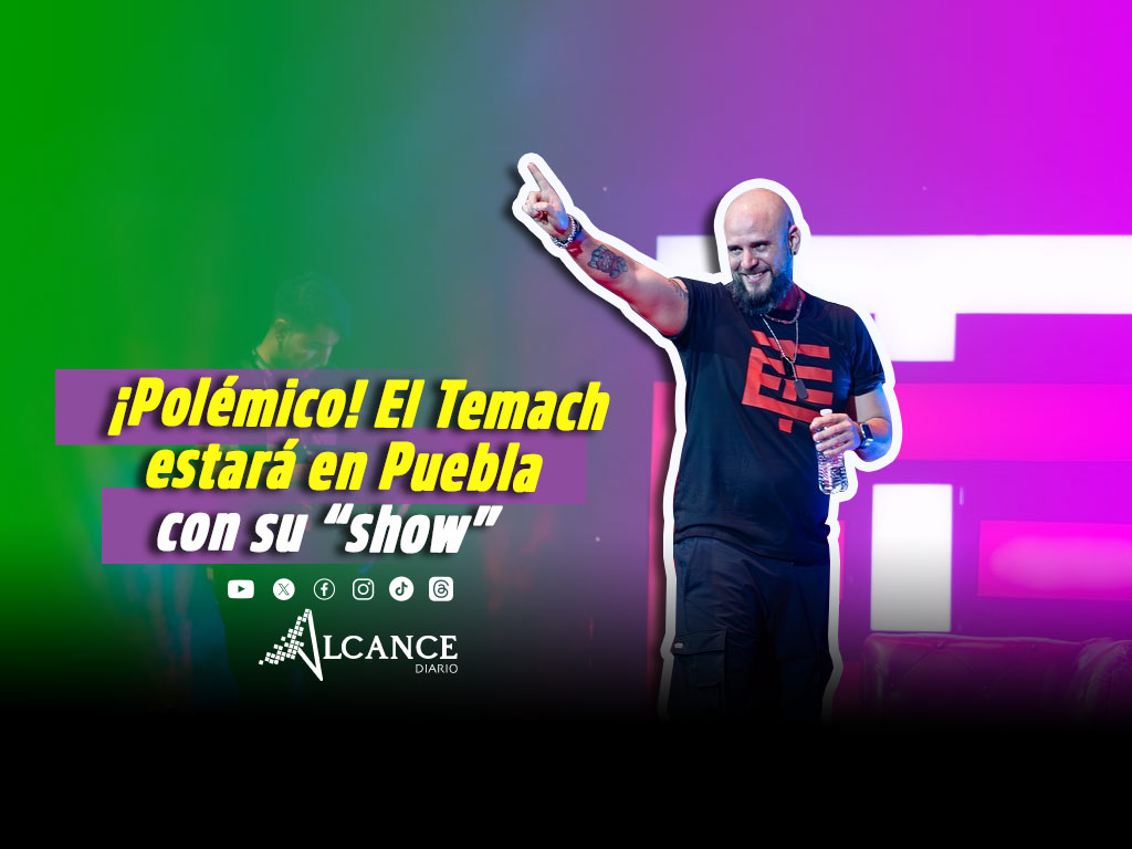 El Temach dará un show en Puebla ¿De qué trata?