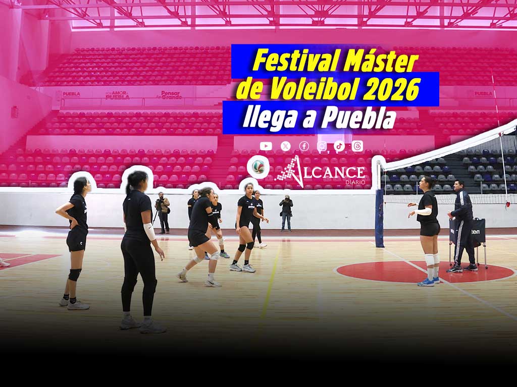 Puebla será sede del Festival Máster de Voleibol 2026